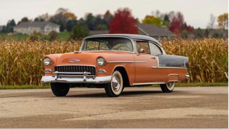 Tri-Five Chevys in Rare Factory Colors - FAST LANE ONLY