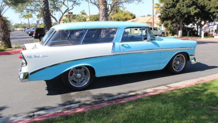 Tri-Five Chevys in Rare Factory Colors - FAST LANE ONLY