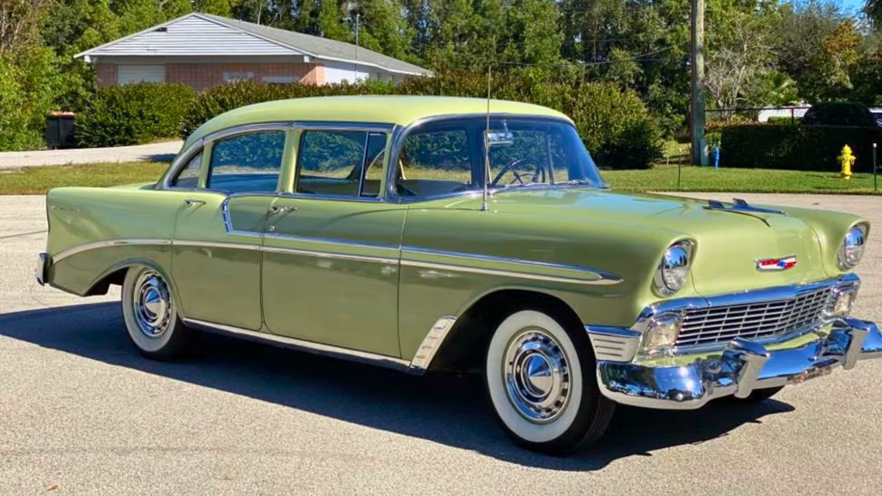 Tri-Five Chevys in Rare Factory Colors - FAST LANE ONLY