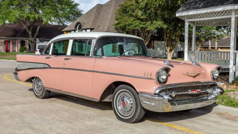 Tri-Five Chevys in Rare Factory Colors - FAST LANE ONLY
