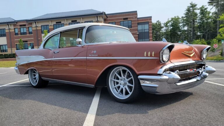 Tri-Five Chevys in Rare Factory Colors - FAST LANE ONLY