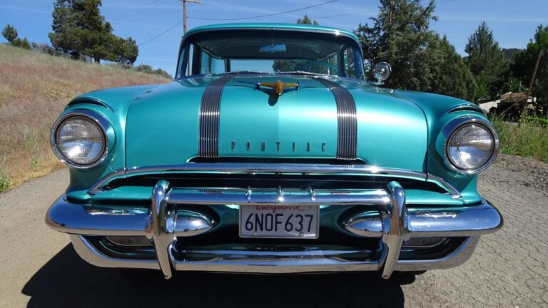 ’55 Pontiac Safari wagon style and speed - FAST LANE ONLY