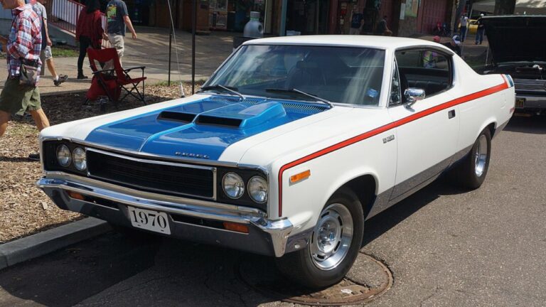 The 1970 AMC Rebel Machine made a statement but narrowed its audience ...