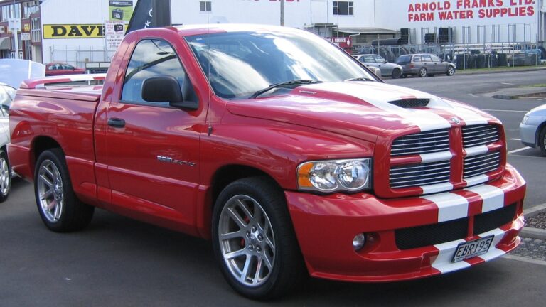 The years Dodge built the Ram SRT-10 V10 and what they’re worth now ...