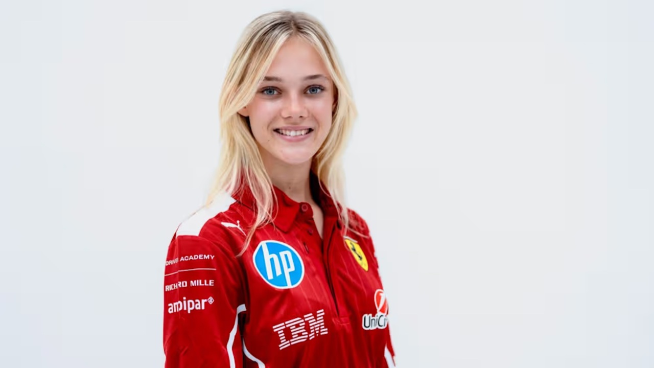Ferrari future ignites as Alba Larsen joins 2026 F1 Academy lineup ...